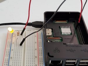 How to Blink an LED on Raspberry Pi 3 Model B+