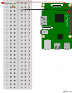 How to Blink an LED on Raspberry Pi 3 Model B+