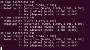 Working With tf2 in ROS Noetic