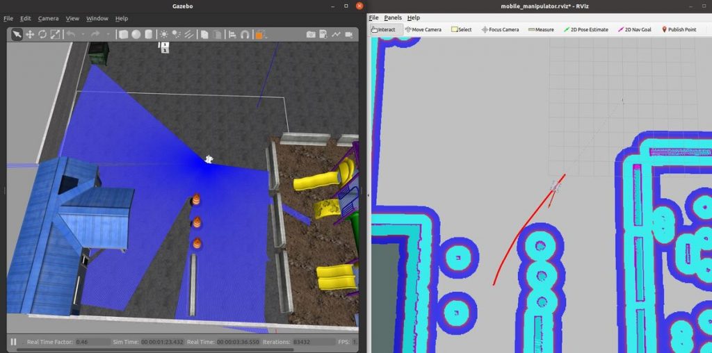 How to Send a Simulated Robot to Goal Locations Using ROS