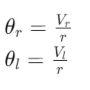 Calculating Wheel Velocities for a Differential Drive Robot