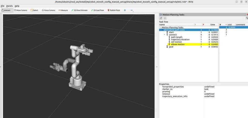 Create Alternative Paths Using the MoveIt Task Constructor