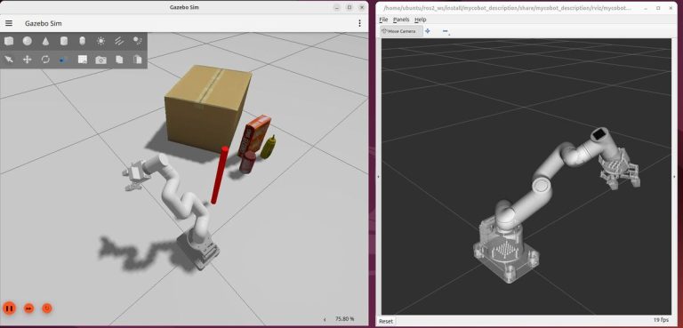 How to Simulate a Robotic Arm in Gazebo – ROS 2 Jazzy